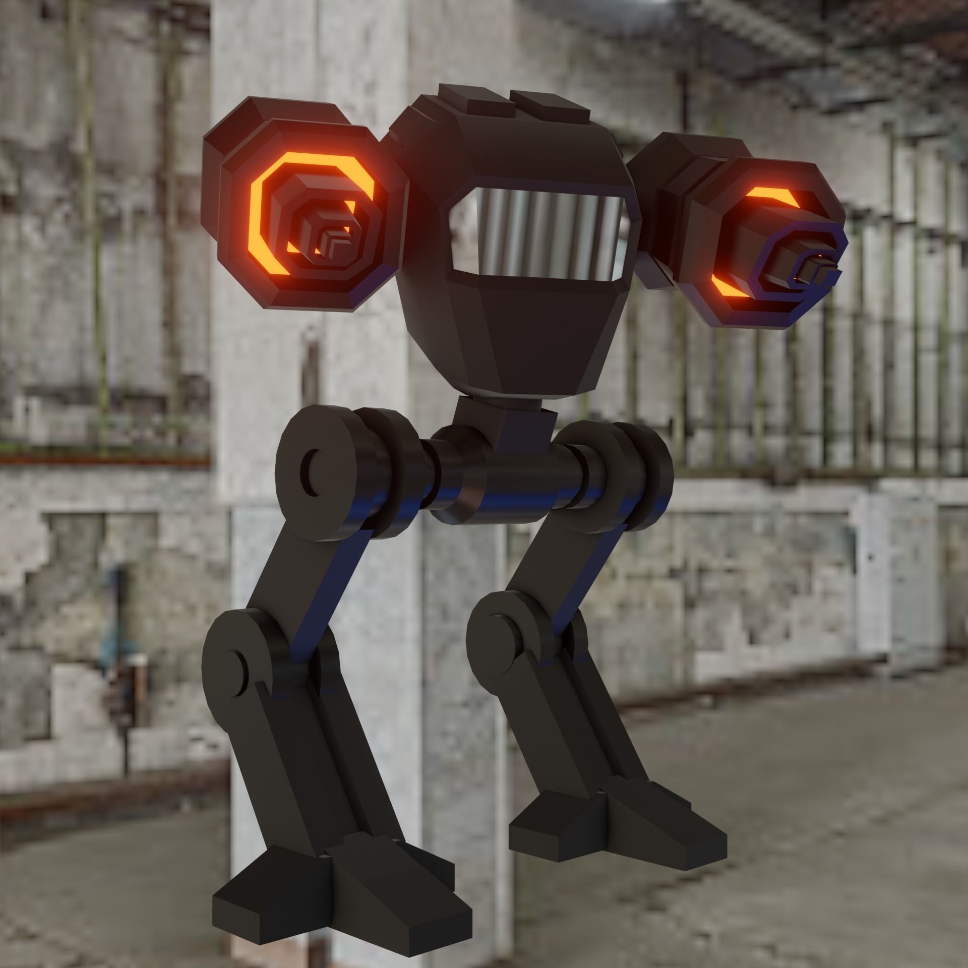 3D model Mech Robot VR / AR / low-poly | CGTrader