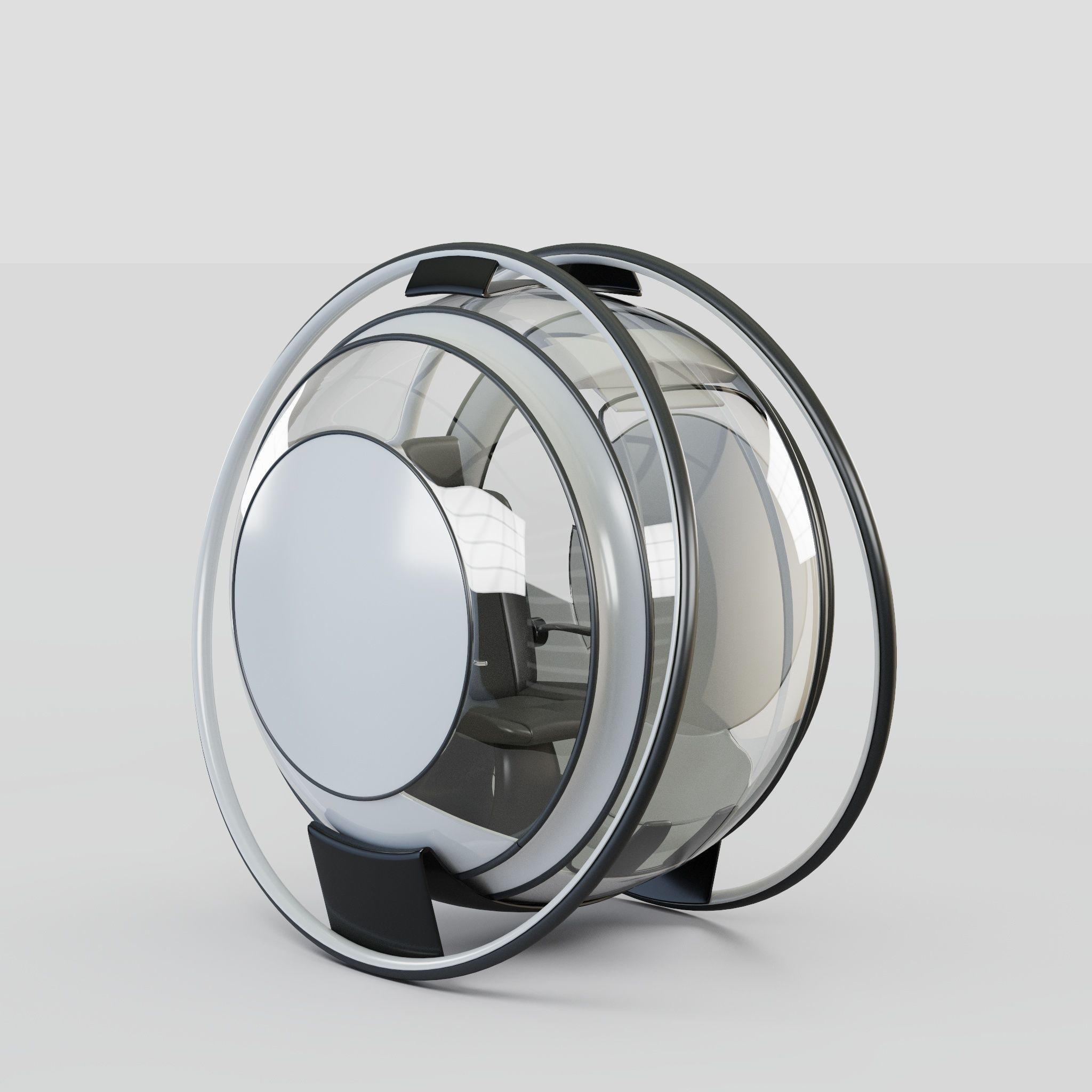 Gyroscopic transport 3D model | CGTrader