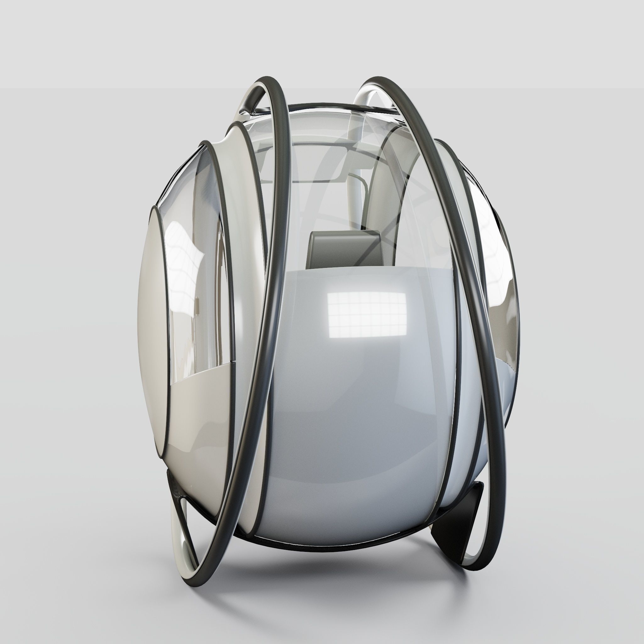 Gyroscopic transport 3D model | CGTrader