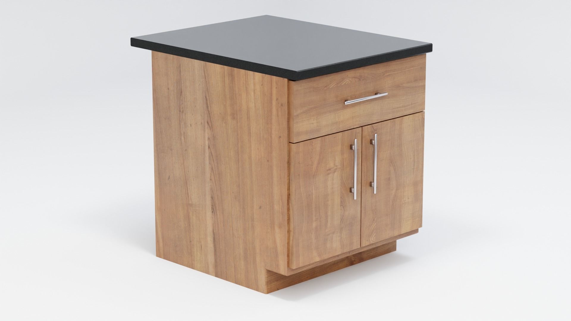 Modern Kitchen Island Counter 3D model | CGTrader