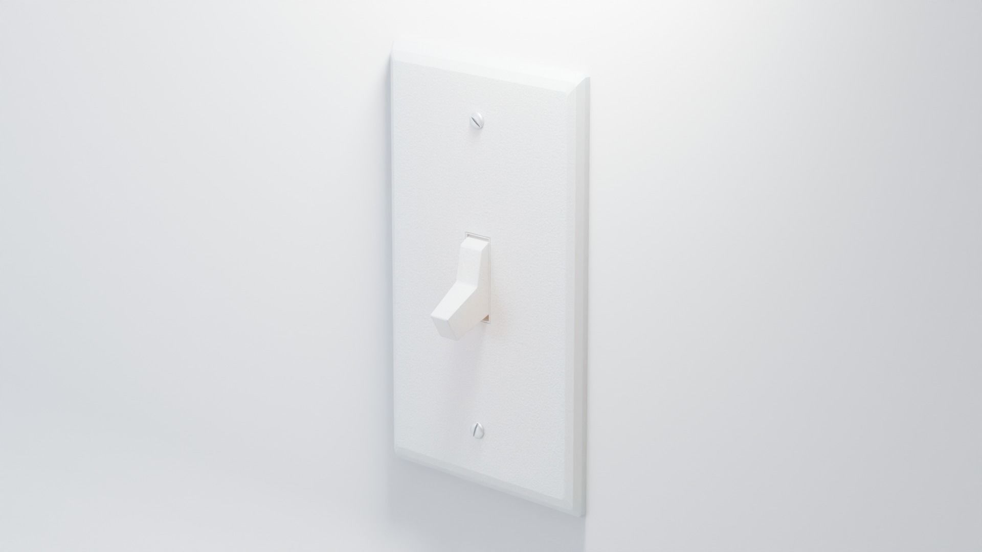 3D model Light Switch Single VR / AR / low-poly | CGTrader