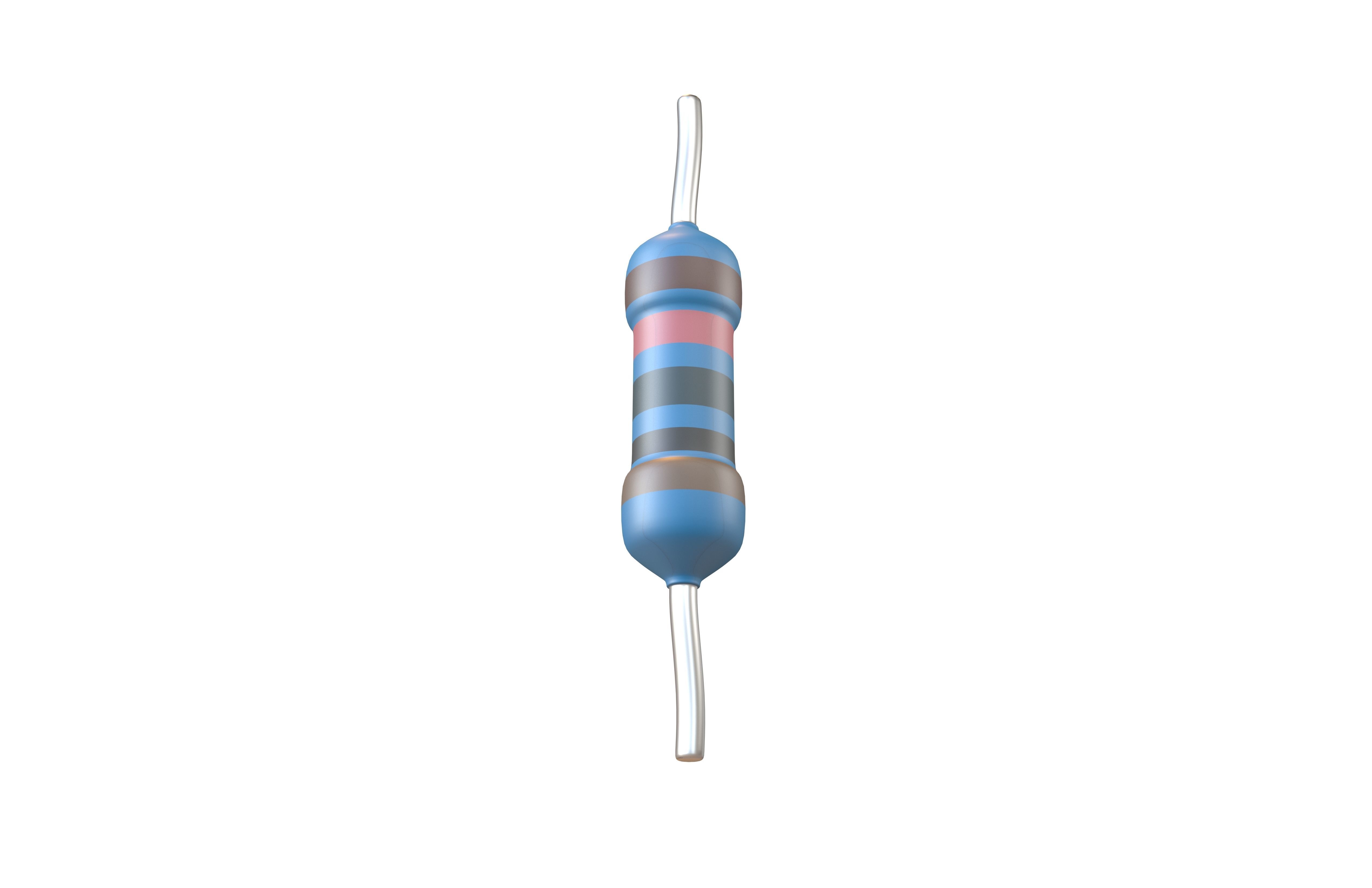 3D model Resistors v1 002 VR / AR / low-poly | CGTrader