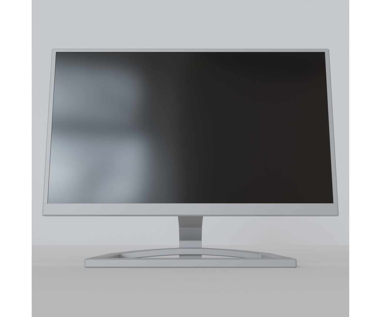 3D model LCD Desktop Monitor VR / AR / low-poly | CGTrader