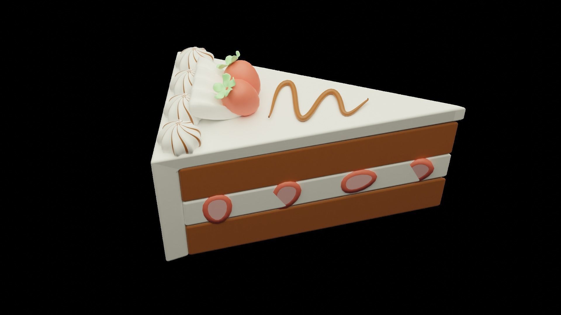Slice Cake 3D model | CGTrader