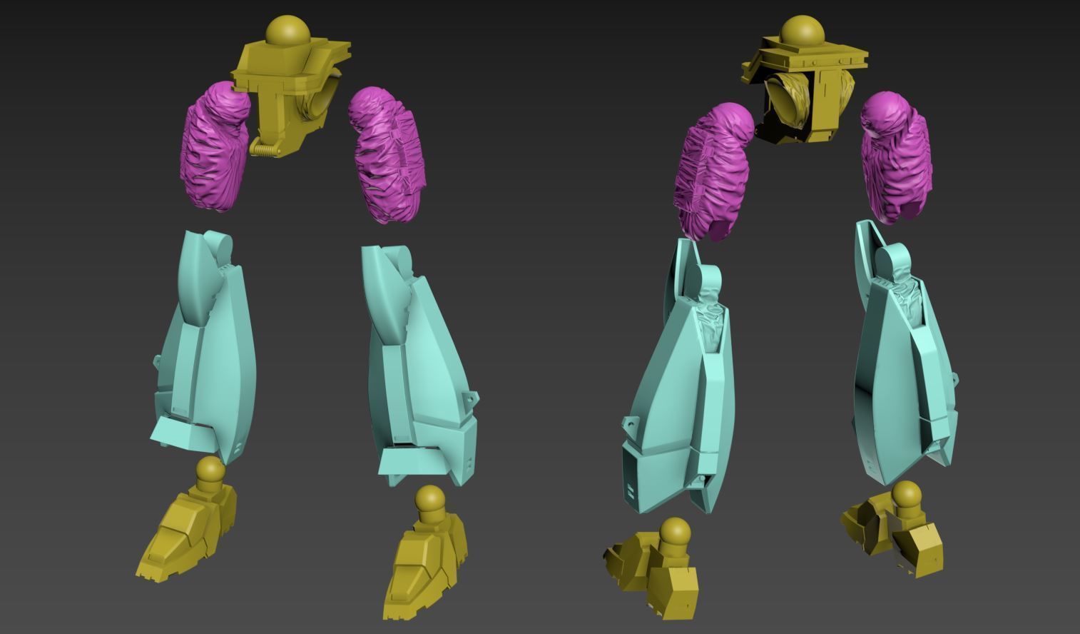 Patlabor 3D Printable 100mm 3D model 3D printable | CGTrader