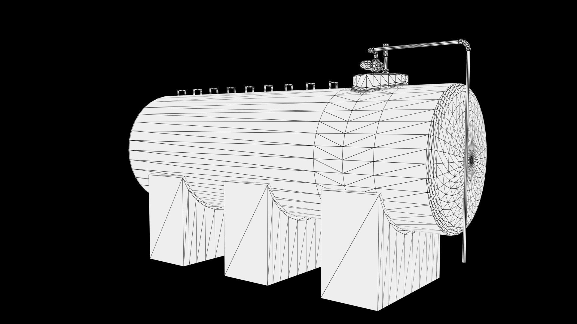 3D model oil tank VR / AR / low-poly | CGTrader