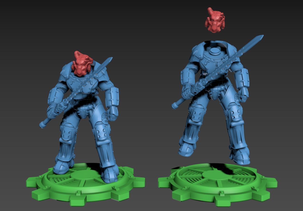 Enclave 3D Printable 32mm 3D model 3D printable | CGTrader