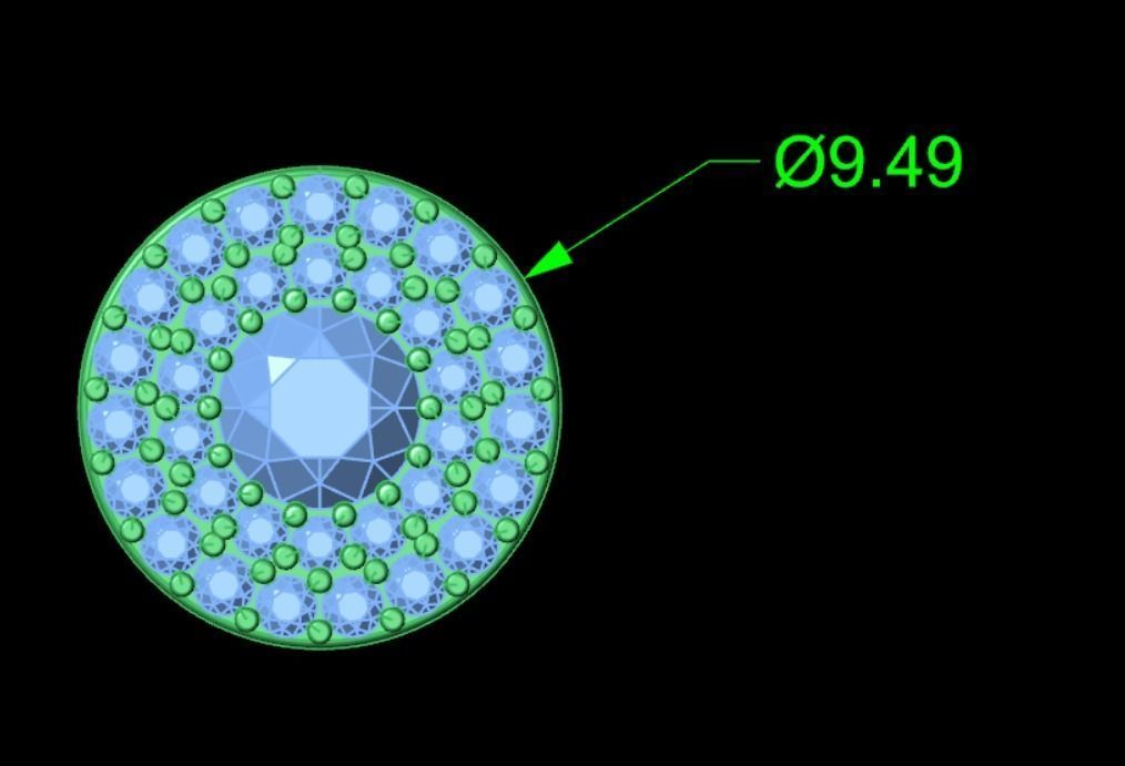 Pendant bi8 3D model 3D printable | CGTrader