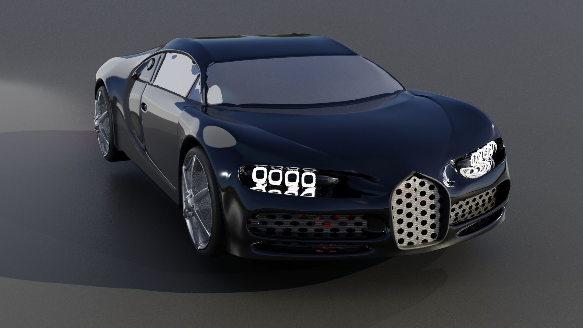 3D model Bugatti 3D Model car VR / AR / low-poly | CGTrader