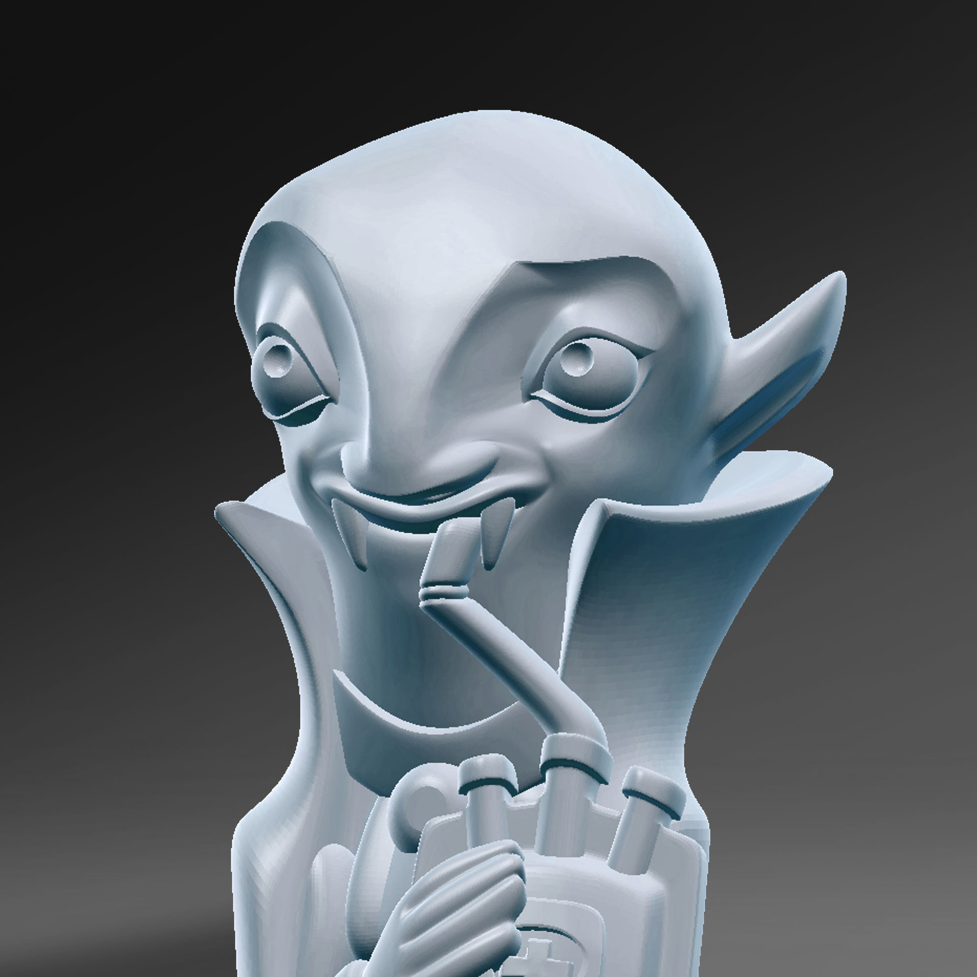 Funny vampire figurines 3D model 3D printable | CGTrader
