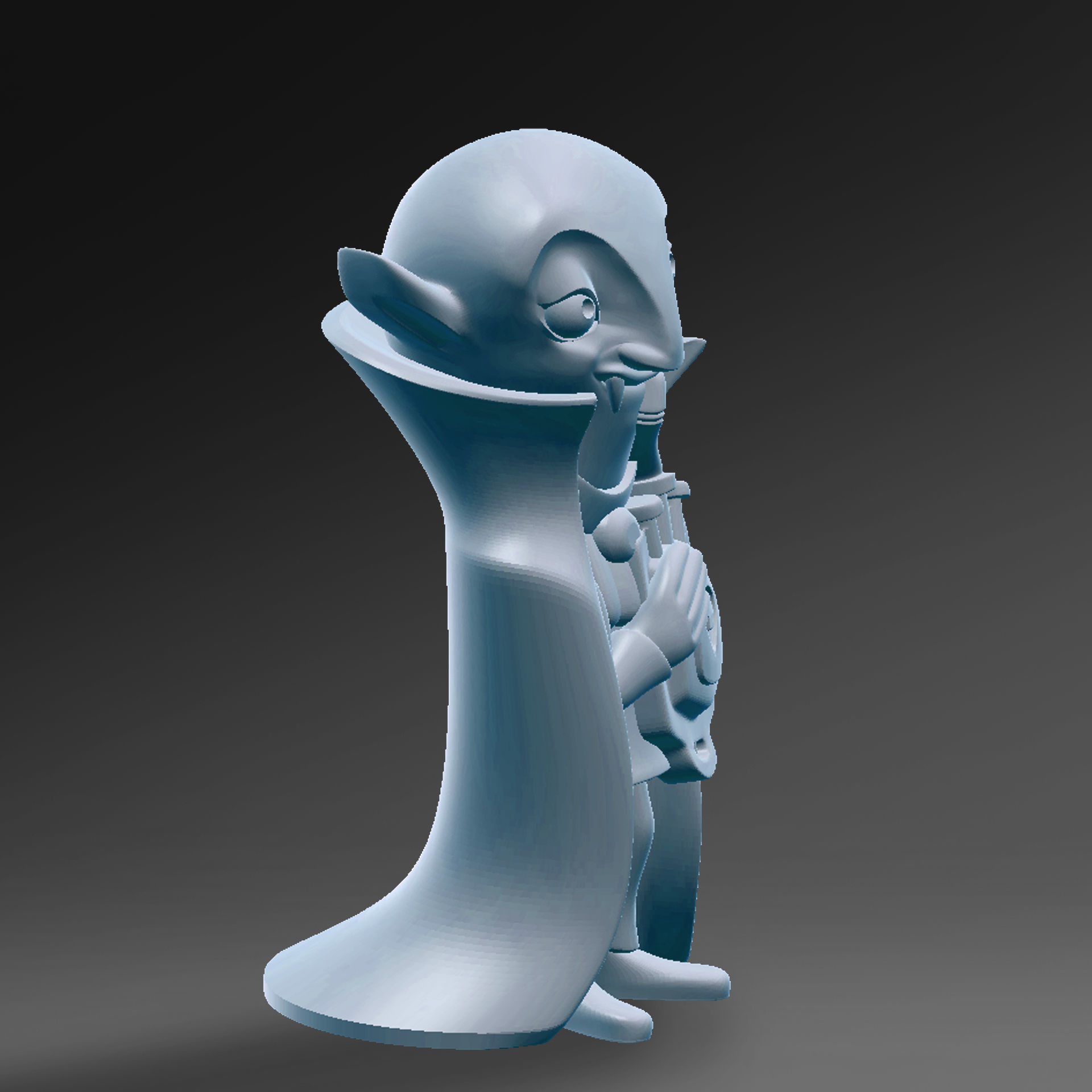 Funny vampire figurines 3D model 3D printable | CGTrader