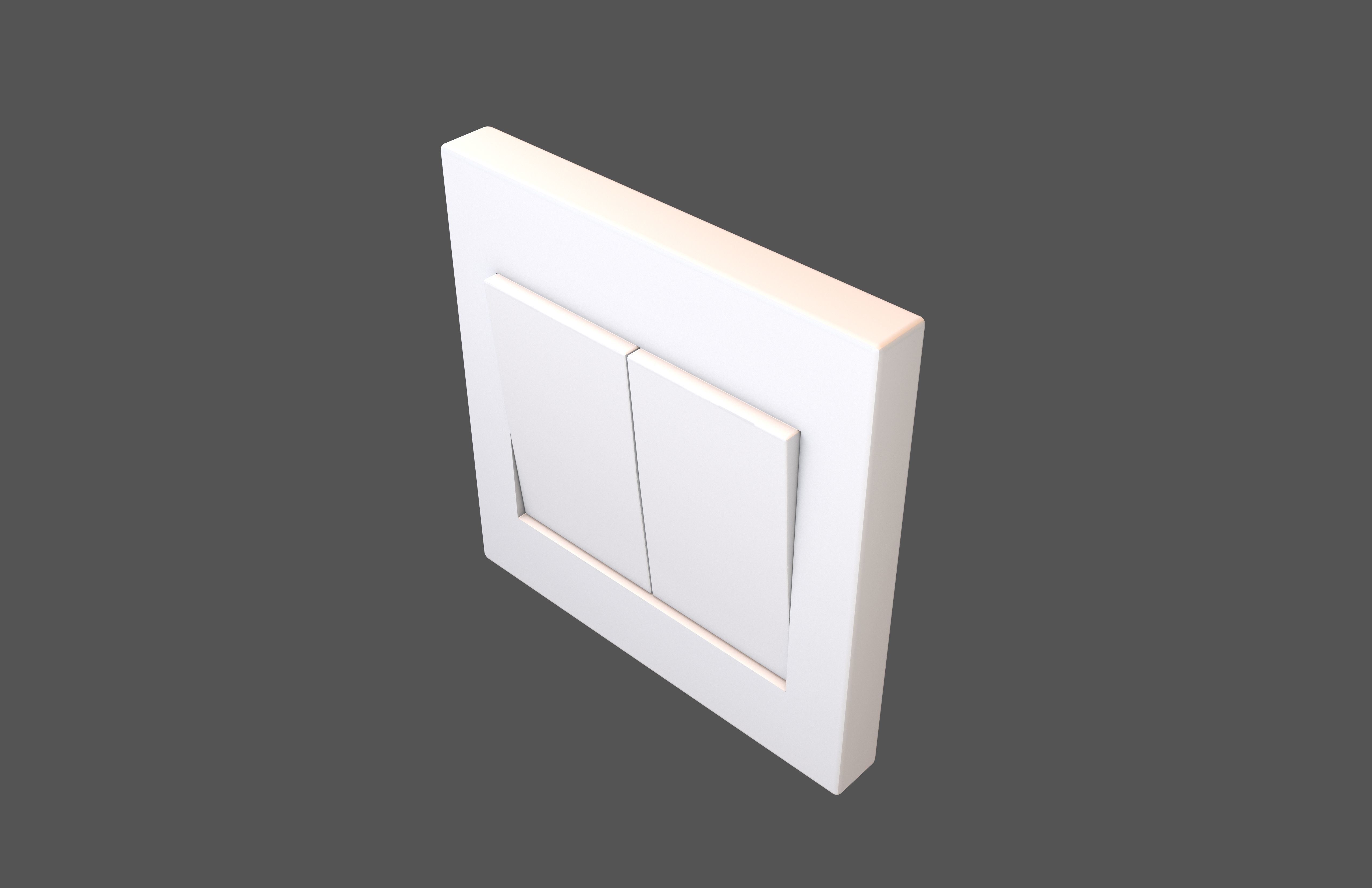 3D model Light Switch v3 001 VR / AR / low-poly | CGTrader