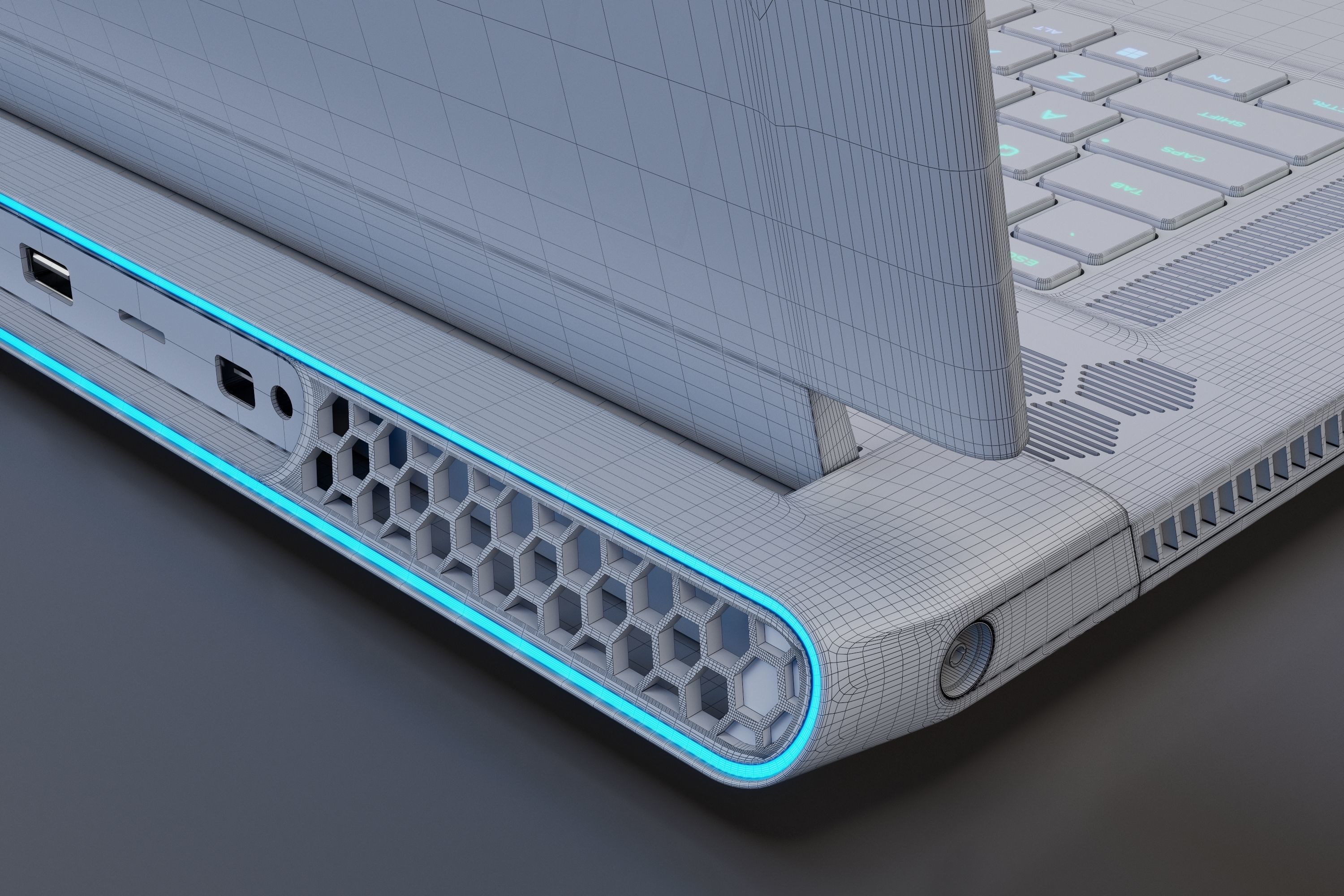 Alienware X17 R2 - Dell Gaming Laptop 3D model | CGTrader