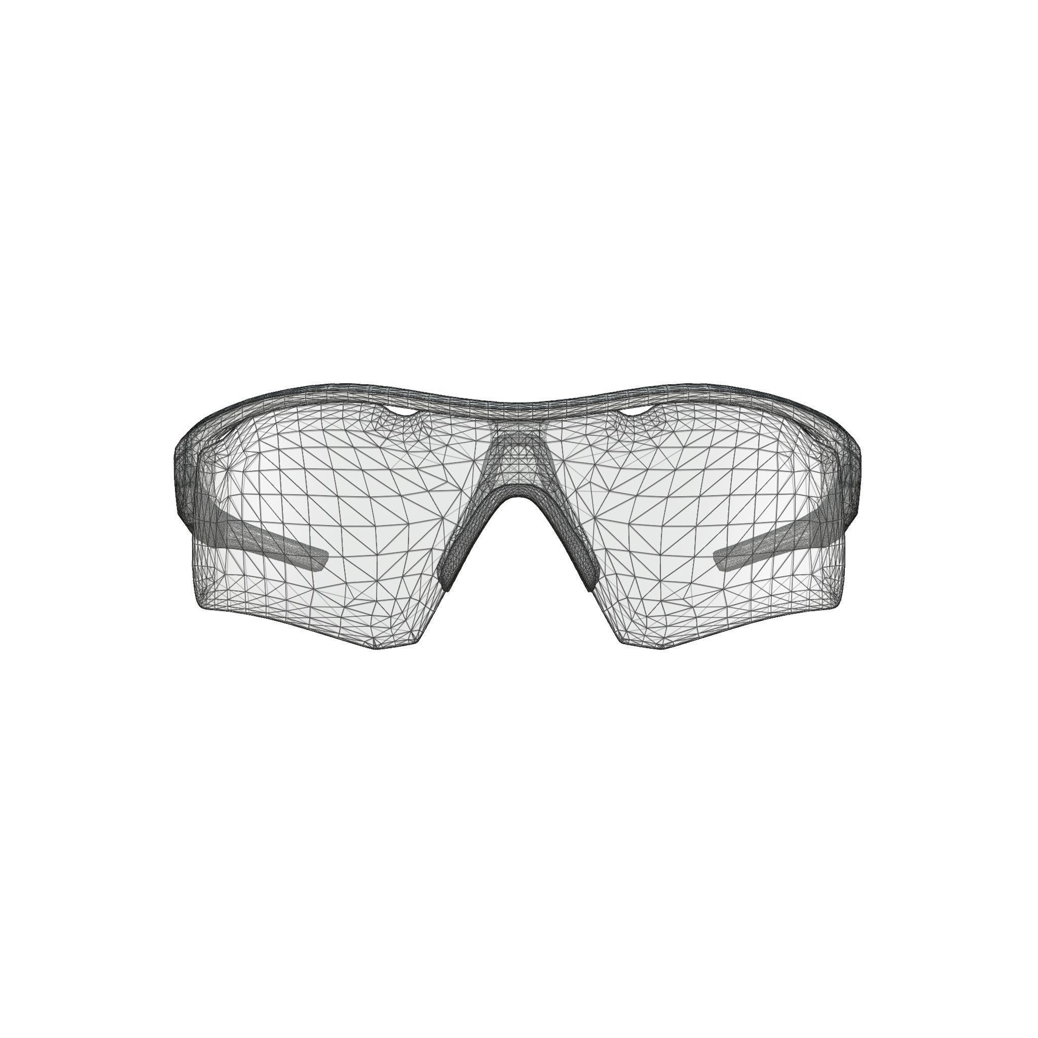 3D model Henrik Stenson Eyewear - Iceman II White Sport glasses VR / AR ...