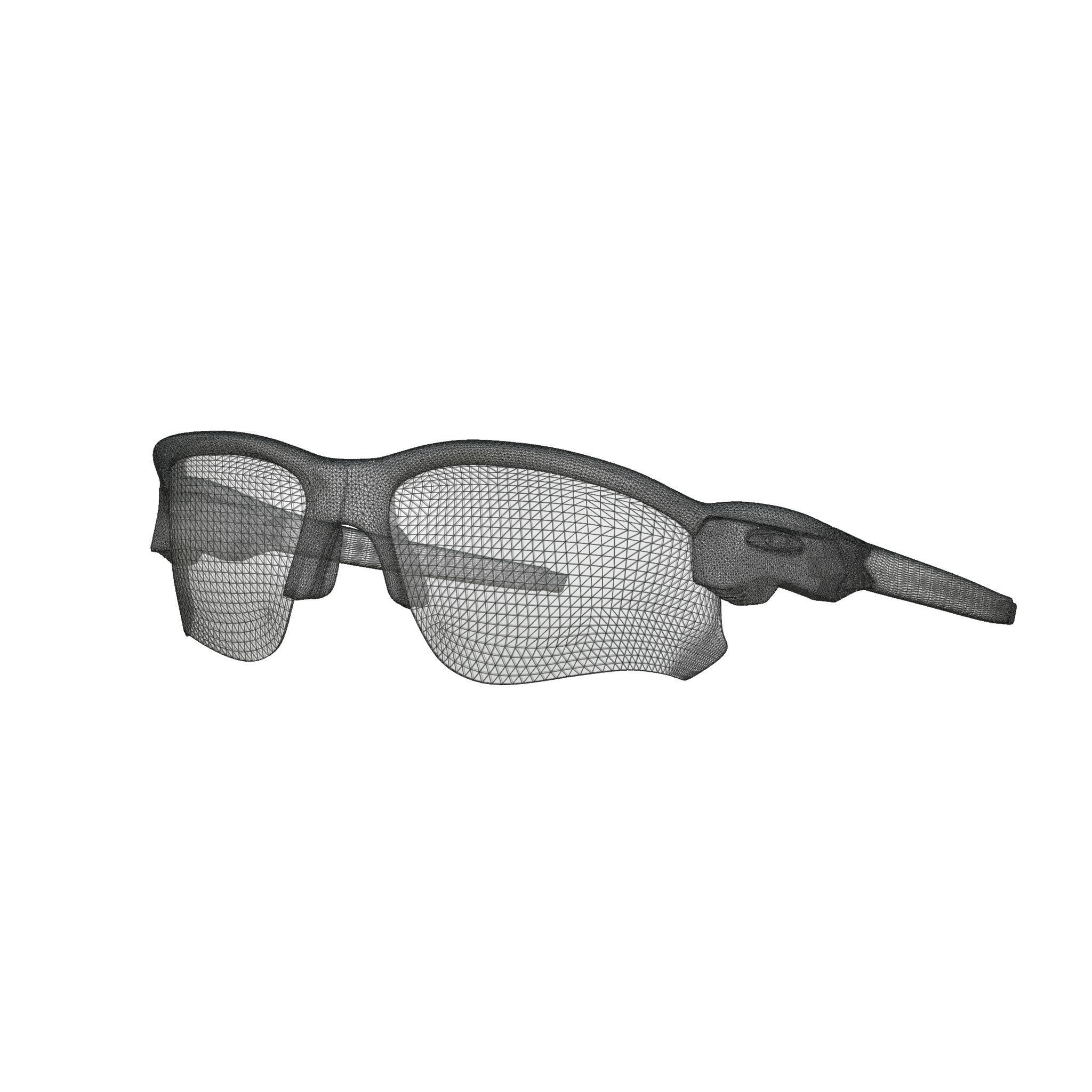 3D model Oakley Flak Draft - Prizm Deep Water Polarized Sport glasses ...