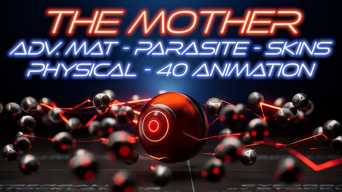 3D model Cyberball MOTHER VR / AR / low-poly | CGTrader