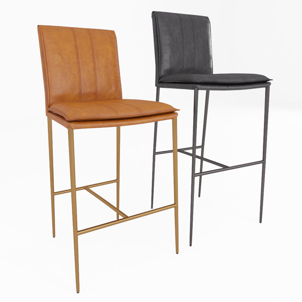 Classic Home Mayer 26-30 Bar Stool 3D model | CGTrader