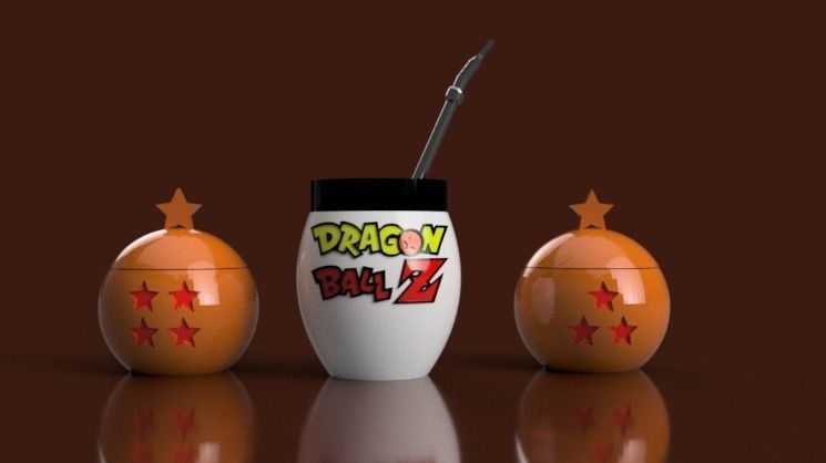 Set Matero Dragon Ball Z 3D model | CGTrader