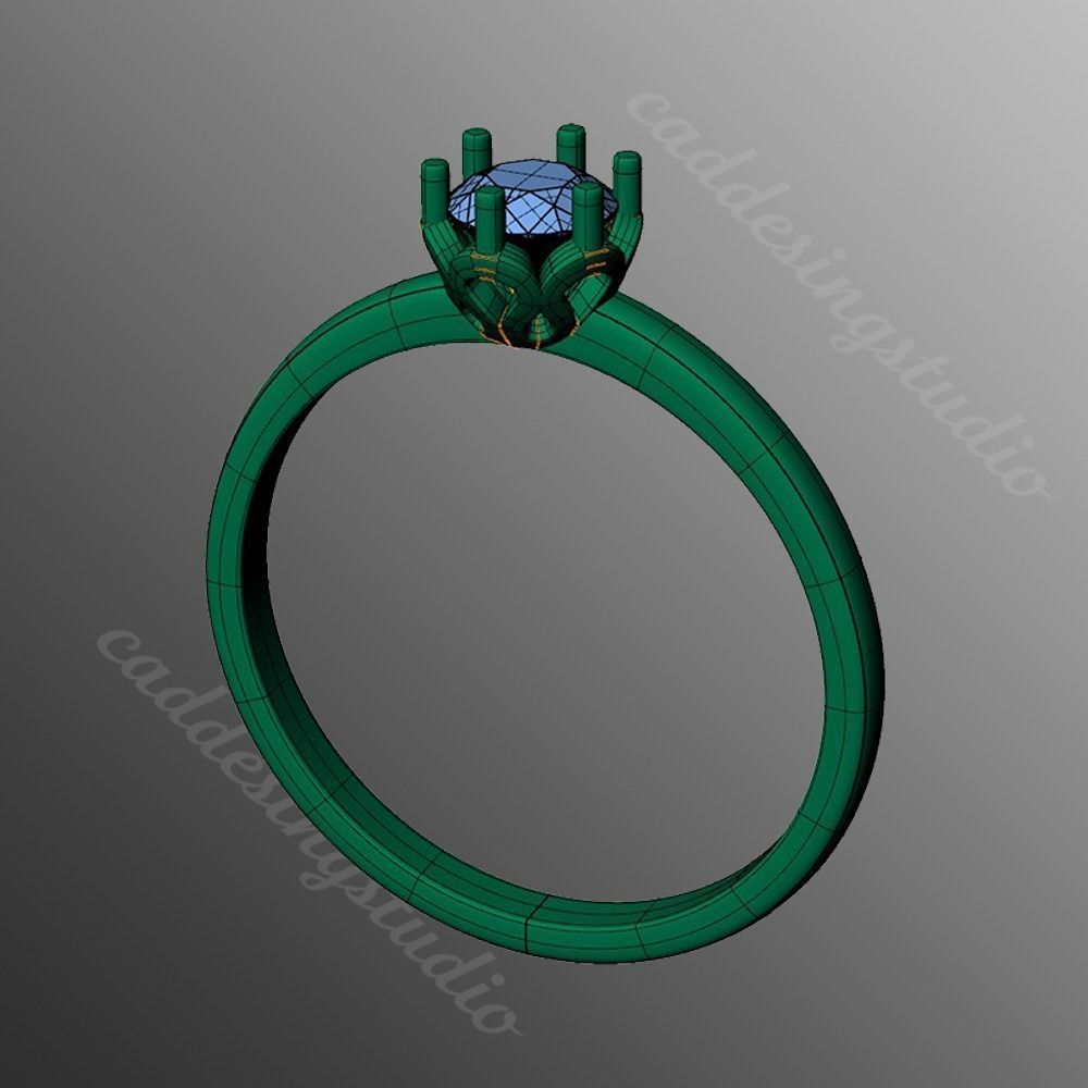 Ring kt56 3D model 3D printable | CGTrader