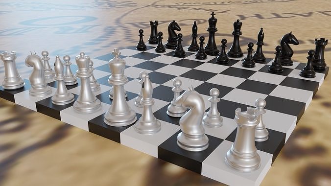 chess 3D model | CGTrader