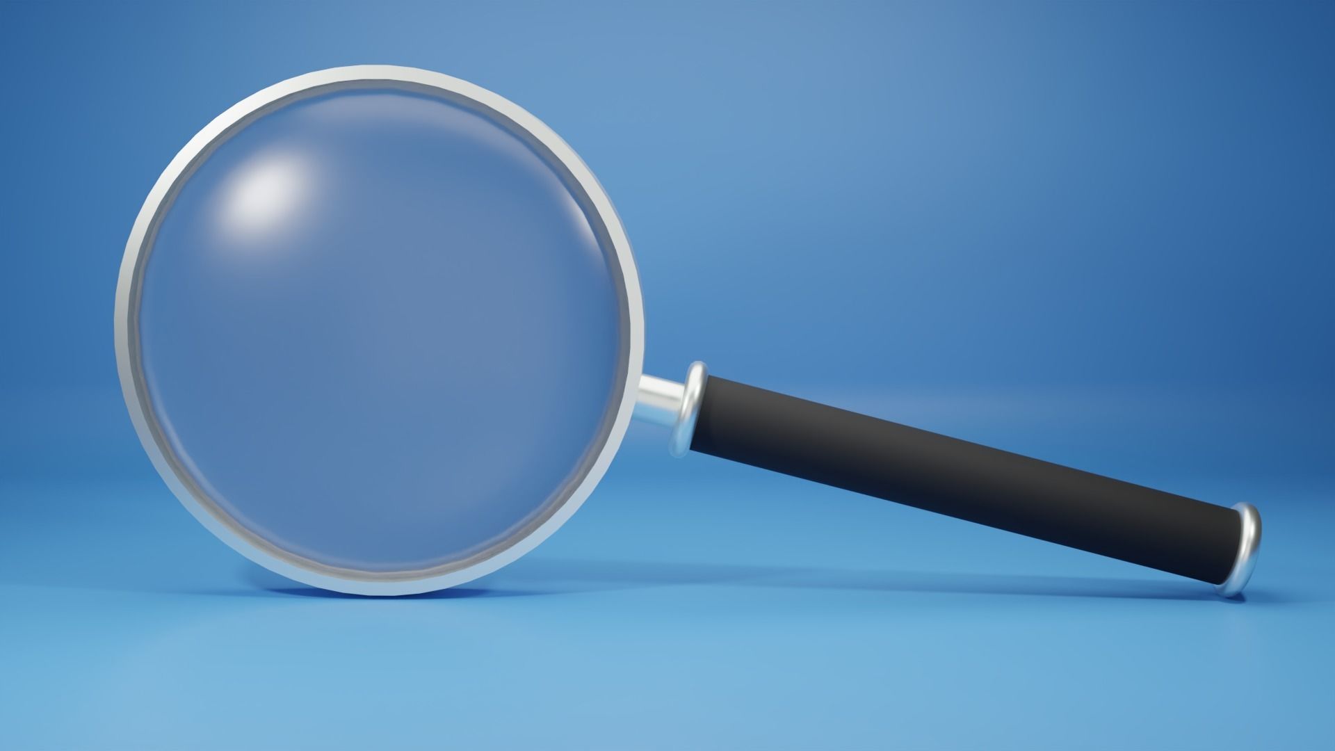 3D model Magnifying Glass Model 3D VR / AR / low-poly | CGTrader