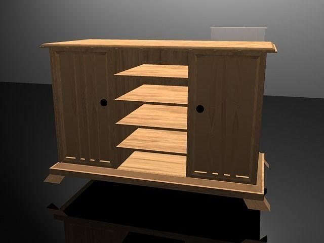 canba wood 3D model animated | CGTrader