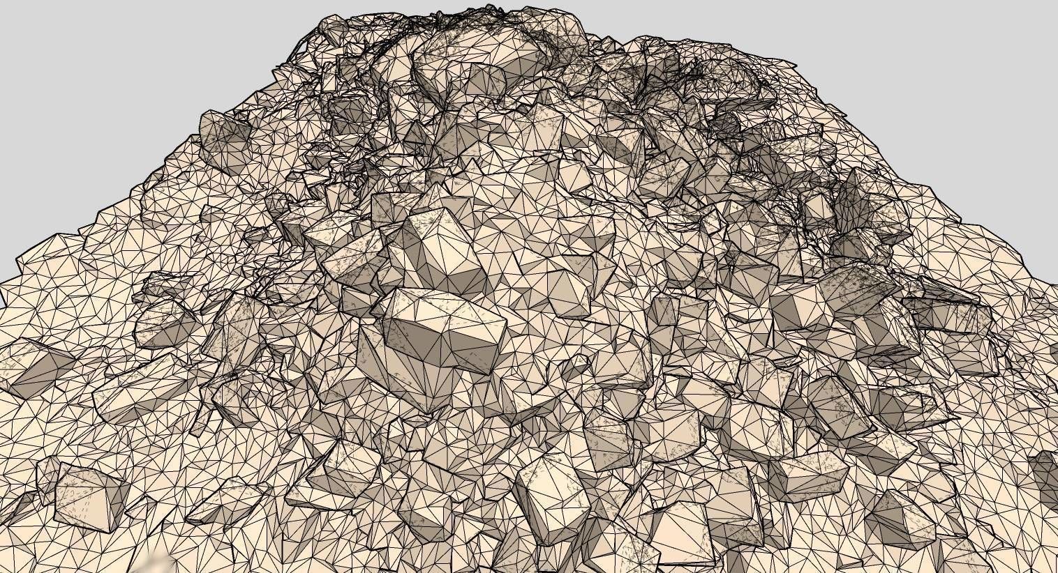 3D model Bricks Scrap VR / AR / low-poly | CGTrader