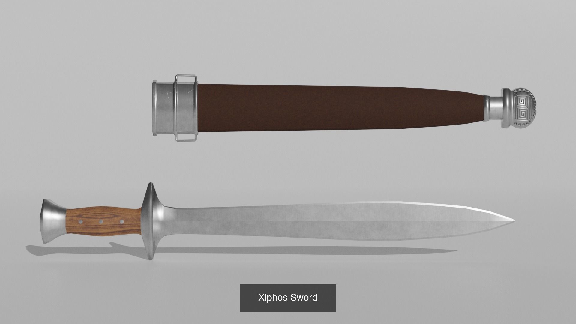 3D Model Collection Ancient and Medieval Swords VR / AR / low-poly ...