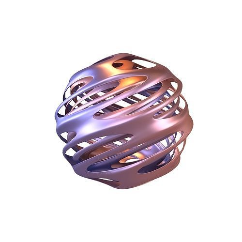3D model Abstract Sphere Ball v4 004 VR / AR / low-poly | CGTrader