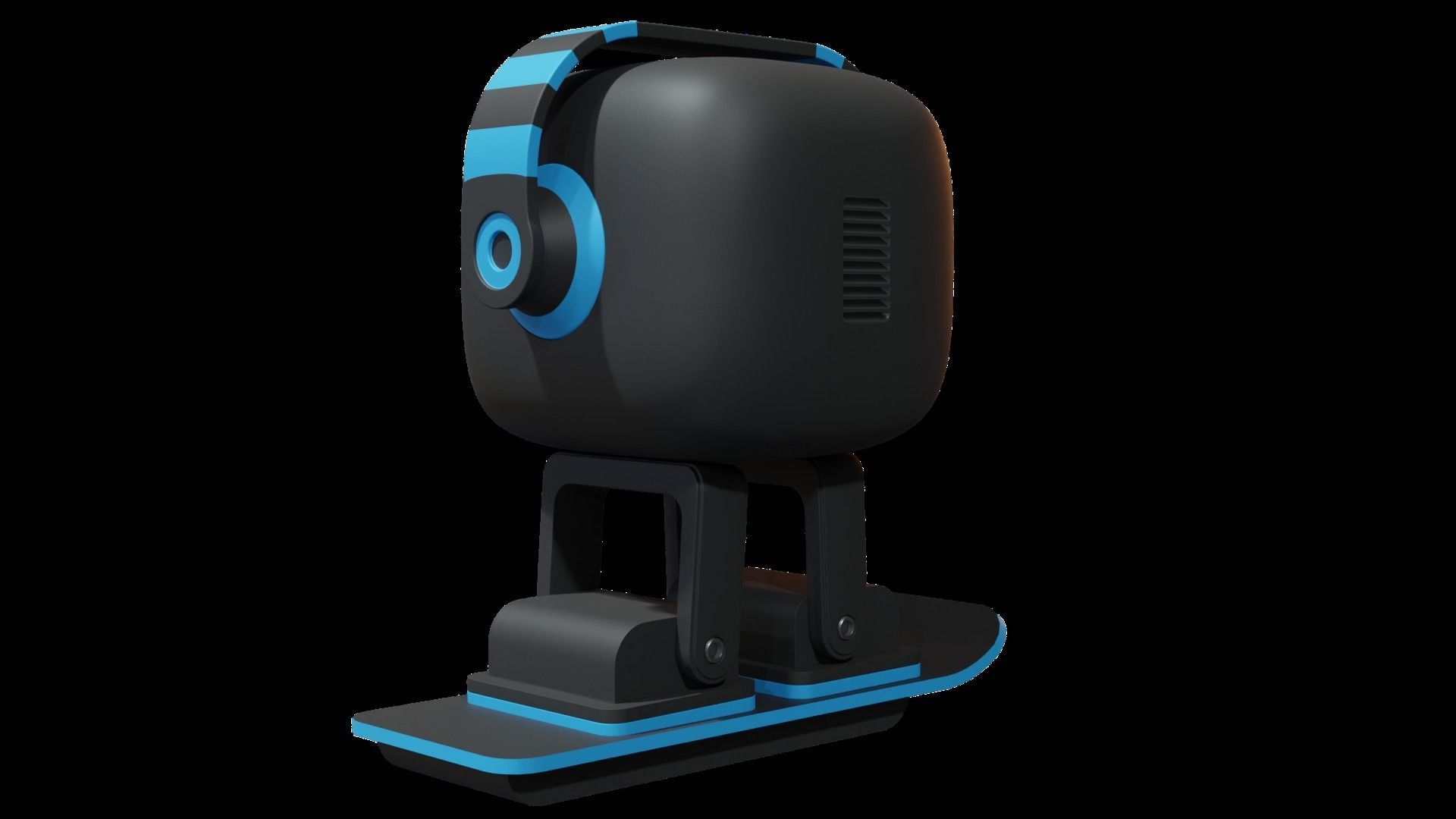 Emo Ai Low Poly Desktop Pet 3D model 3D model animated rigged | CGTrader