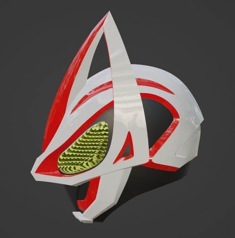 Kamen Rider Geats 3D printable cosplay helmet 3D model 3D printable ...
