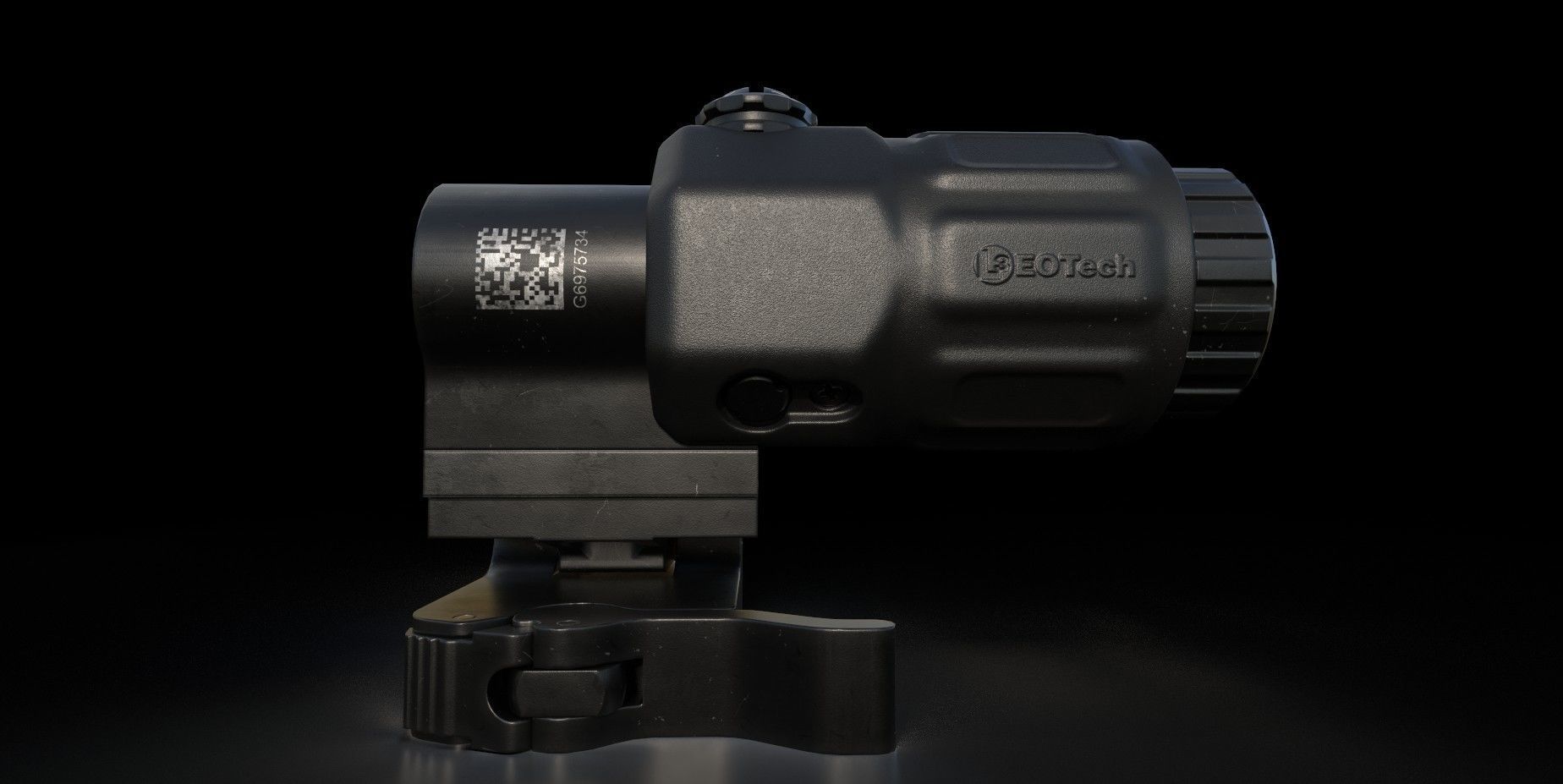 3D model EOTech HHS1 EXPS3-0 Scope G33 Lowpoly GameReady 3d model VR ...