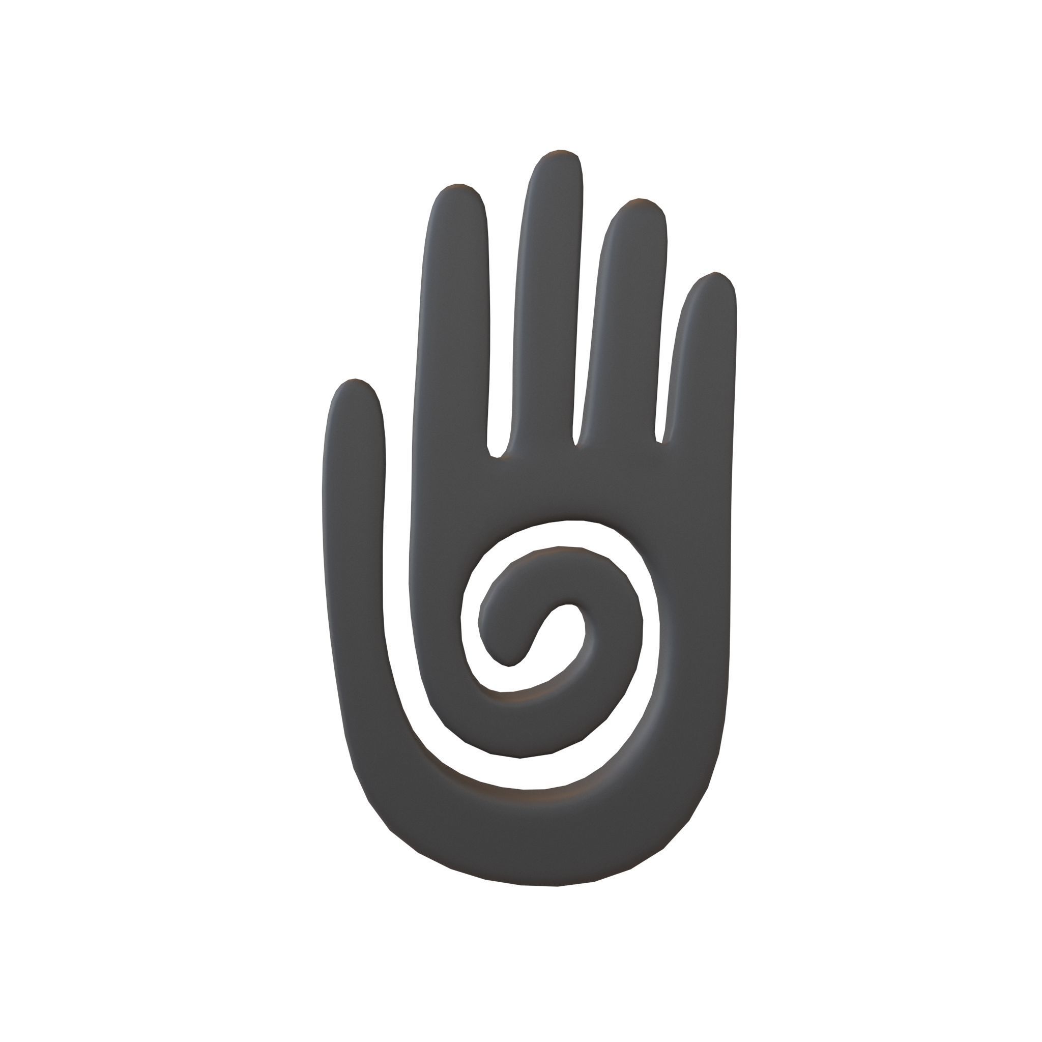 3D model Hamsa Hand Symbol v1 001 VR / AR / low-poly | CGTrader
