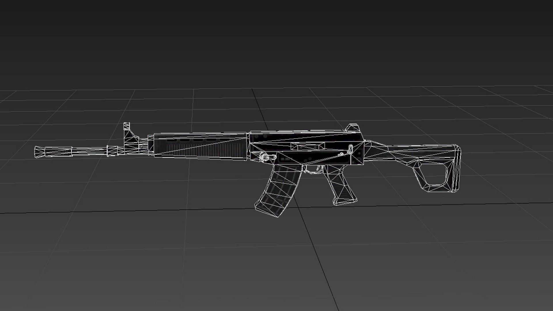 3D model QBZ-03 ak - rifle VR / AR / low-poly | CGTrader