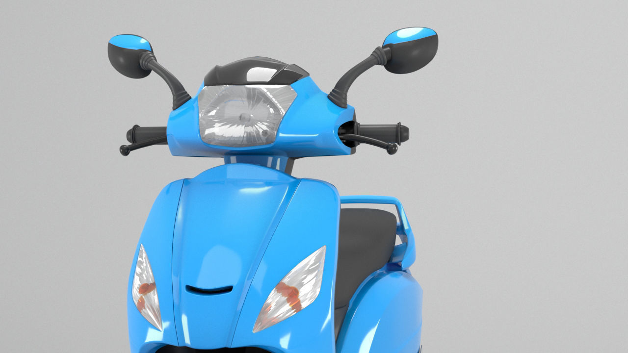 Hero Maestro Scooter 3d Model 3D model | CGTrader