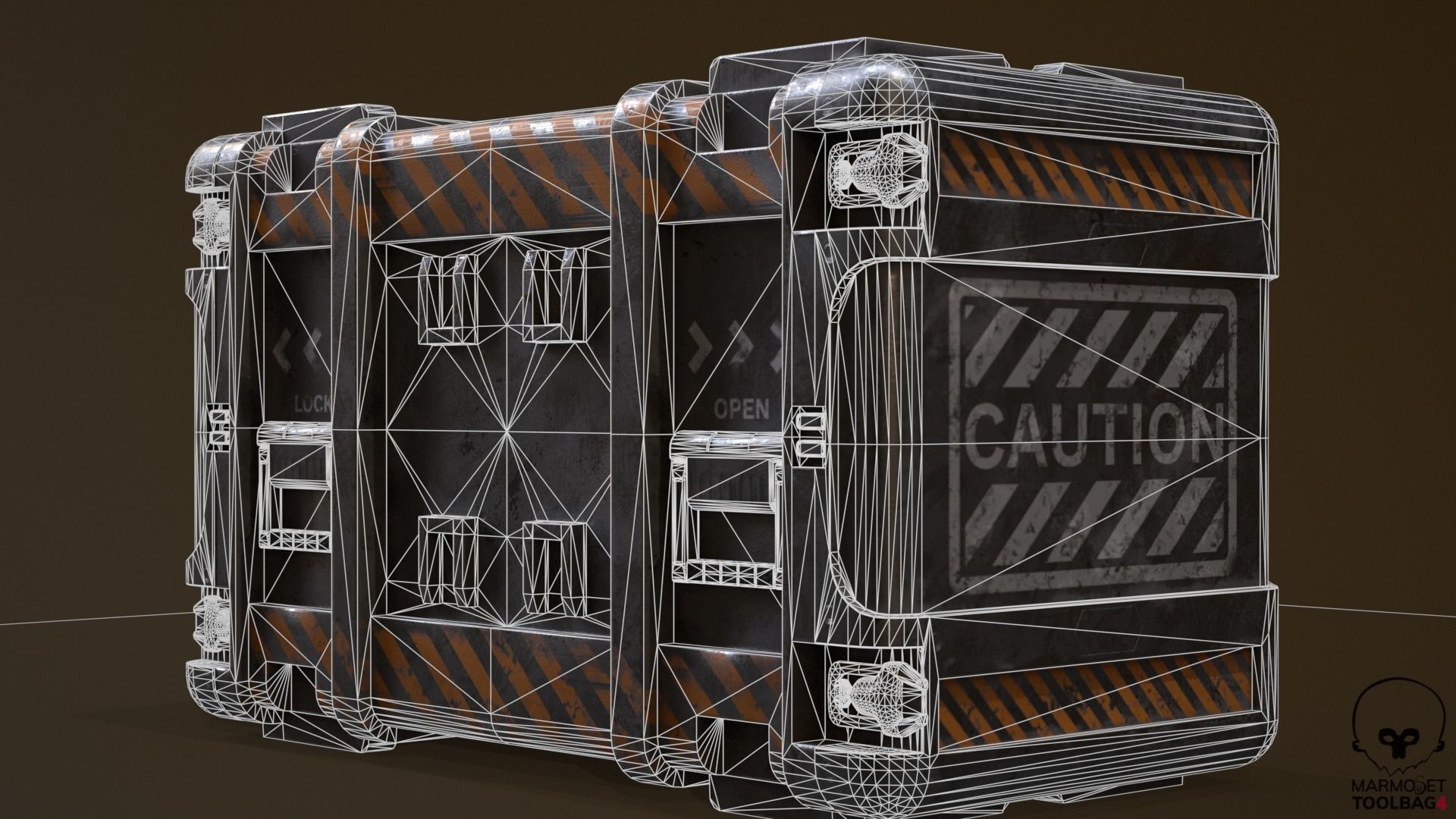 3D model Sci-fi Box VR / AR / low-poly | CGTrader