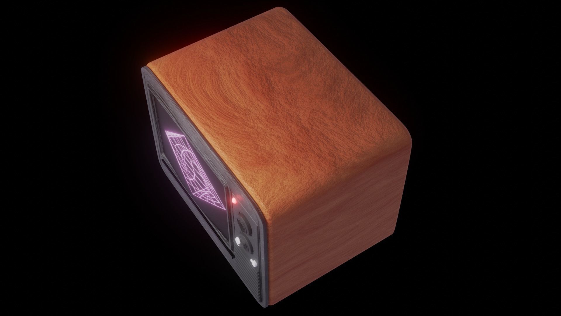 Old Tv model 3D model | CGTrader