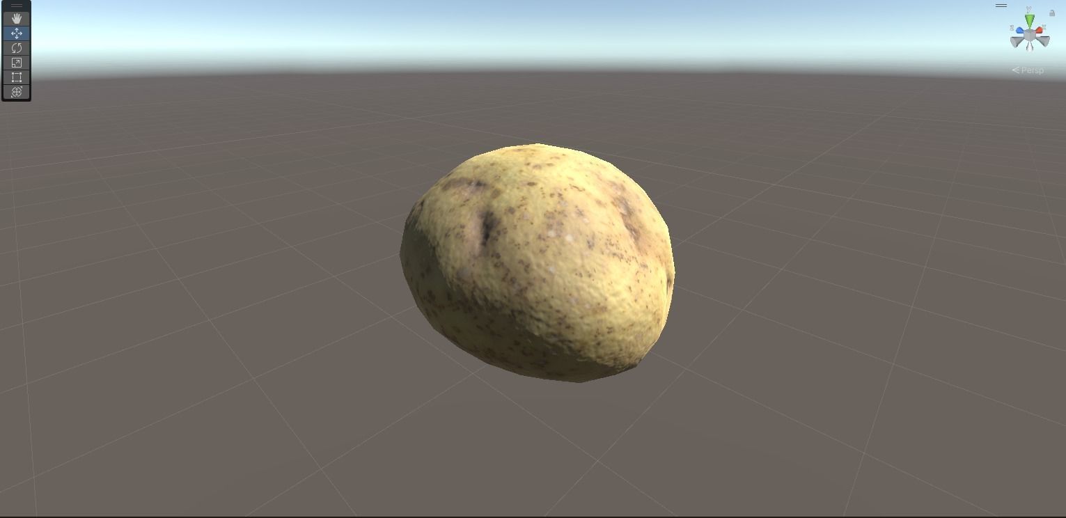 Big Potato free VR / AR / low-poly 3D model | CGTrader