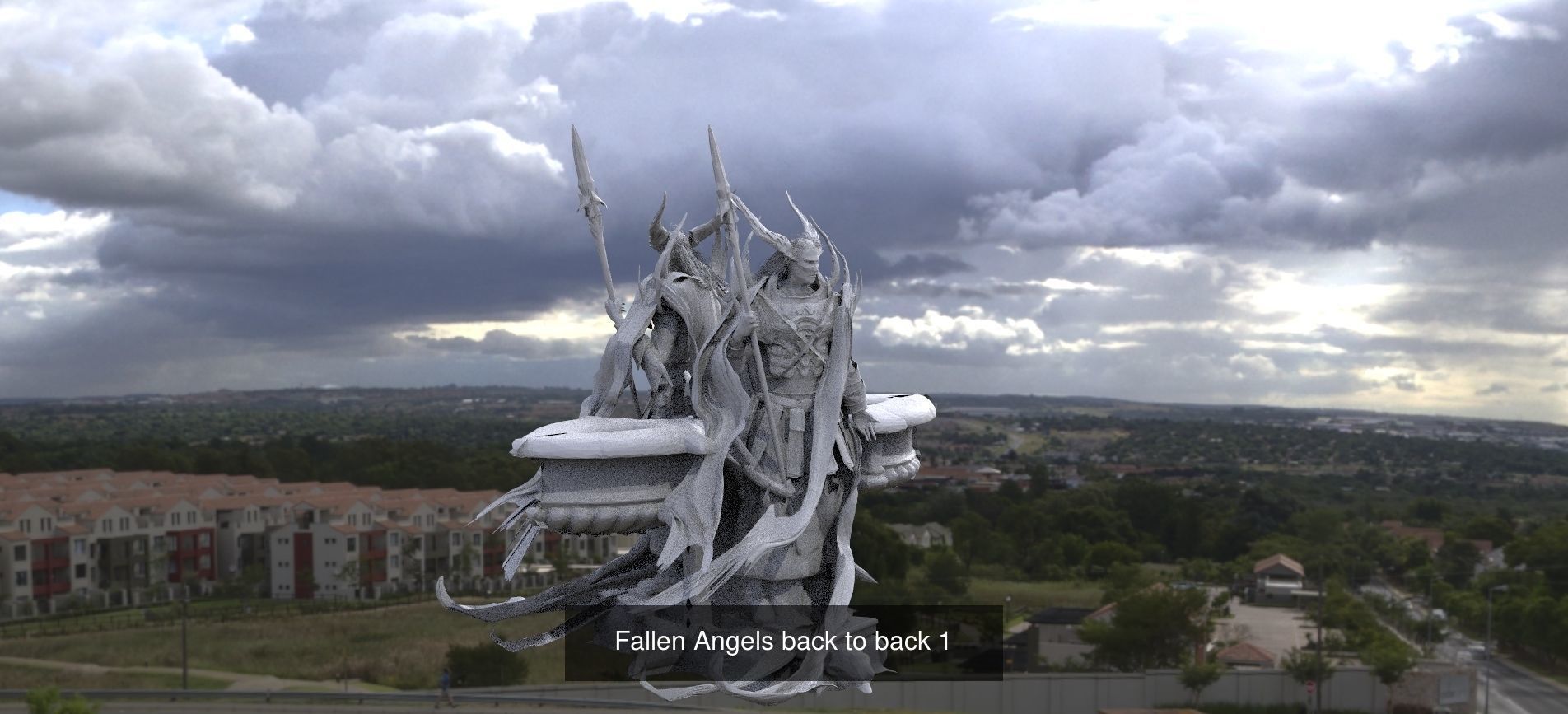 Fallen Angel Collection | CGTrader