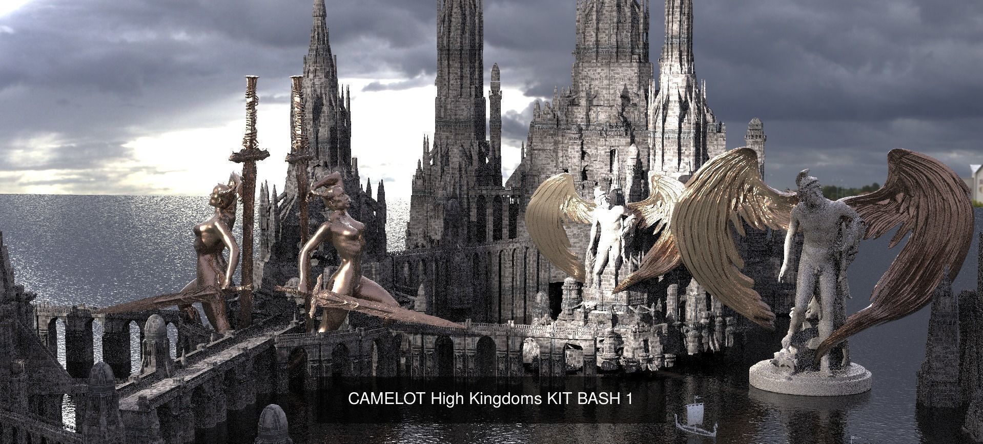 King Arthur Camelot Collection VR / AR / low-poly | CGTrader