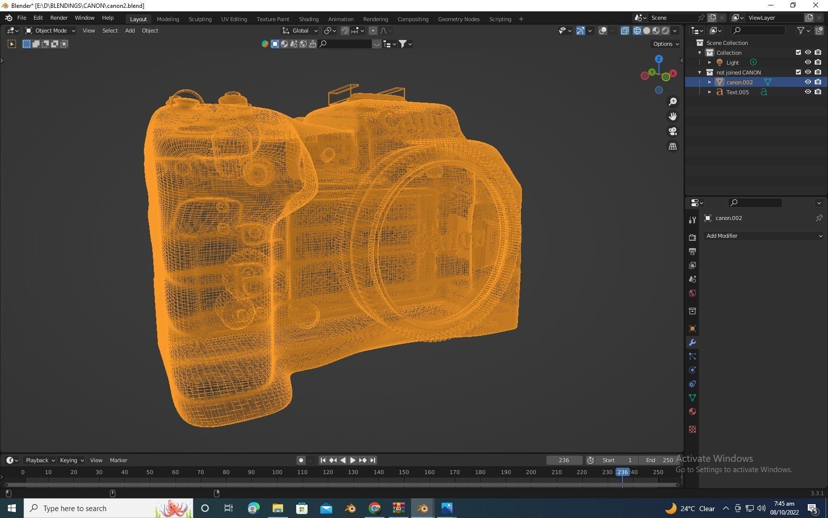 CANON EOS R6 3D model | CGTrader