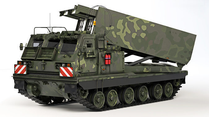 MLRS Mars II 1996 3D model | CGTrader