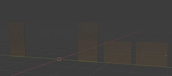 bamboo blind 3D model | CGTrader