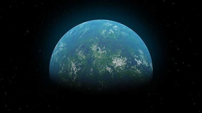 Alien Planet 3D model | CGTrader