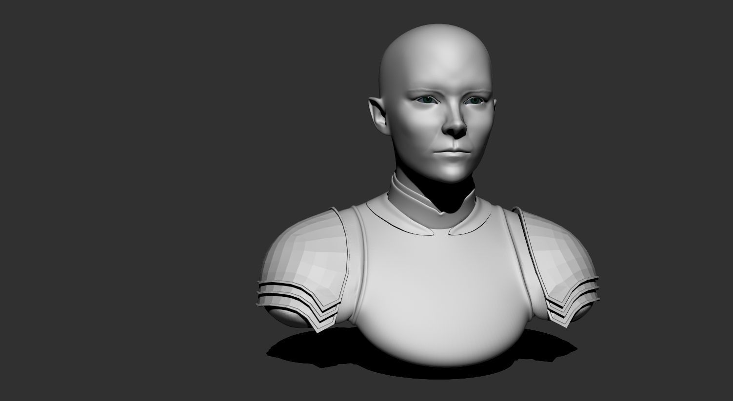 Galadriel Bust Ring of Power ready for 3d Print 3D model 3D printable ...