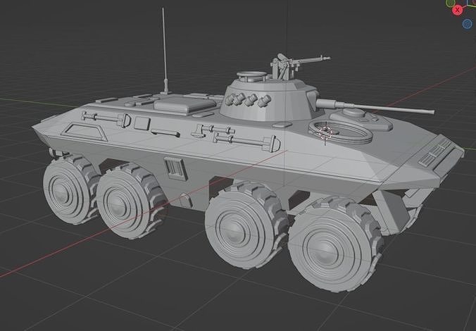 SpPz Luchs Scout Tank SpaehPanzer 3D model 3D printable | CGTrader