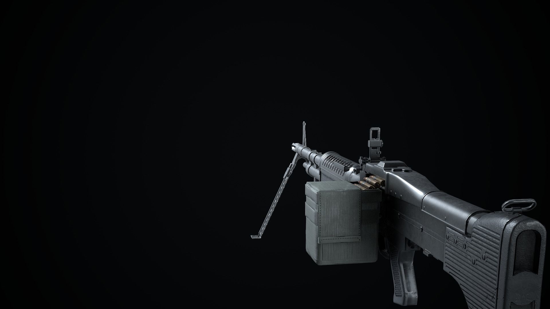 3D model Game Ready M60 machine gun VR / AR / low-poly | CGTrader