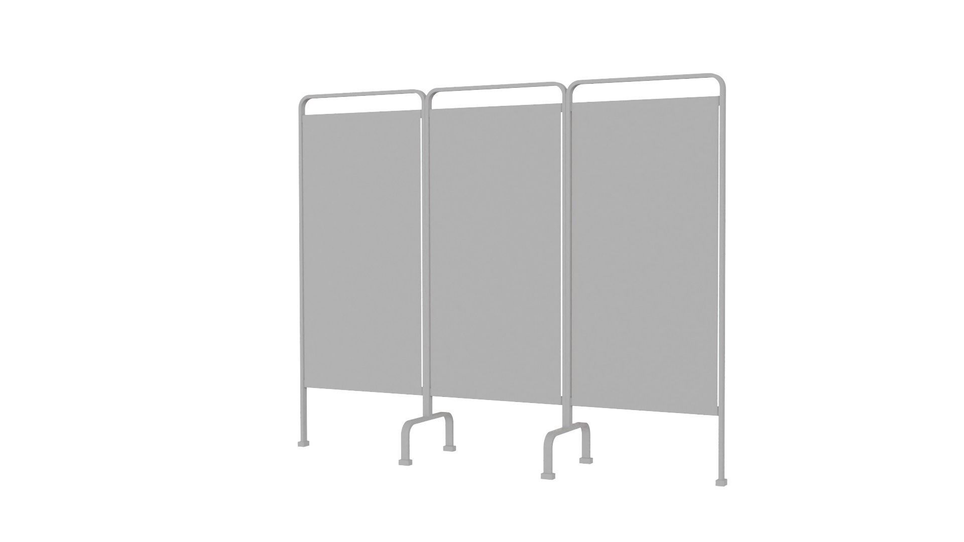 Medical Privacy Screen free 3D model | CGTrader