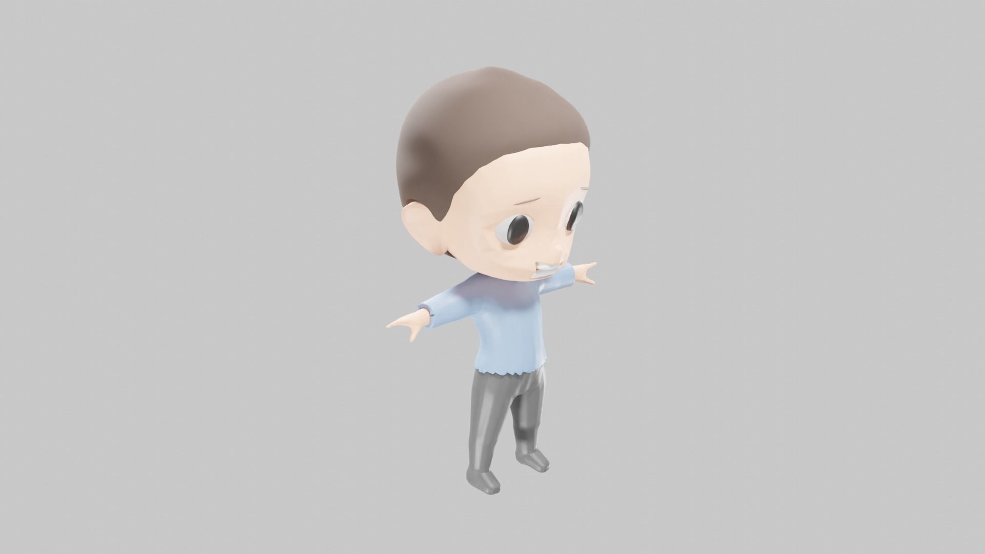 Boy Colored Blender File 3D model | CGTrader