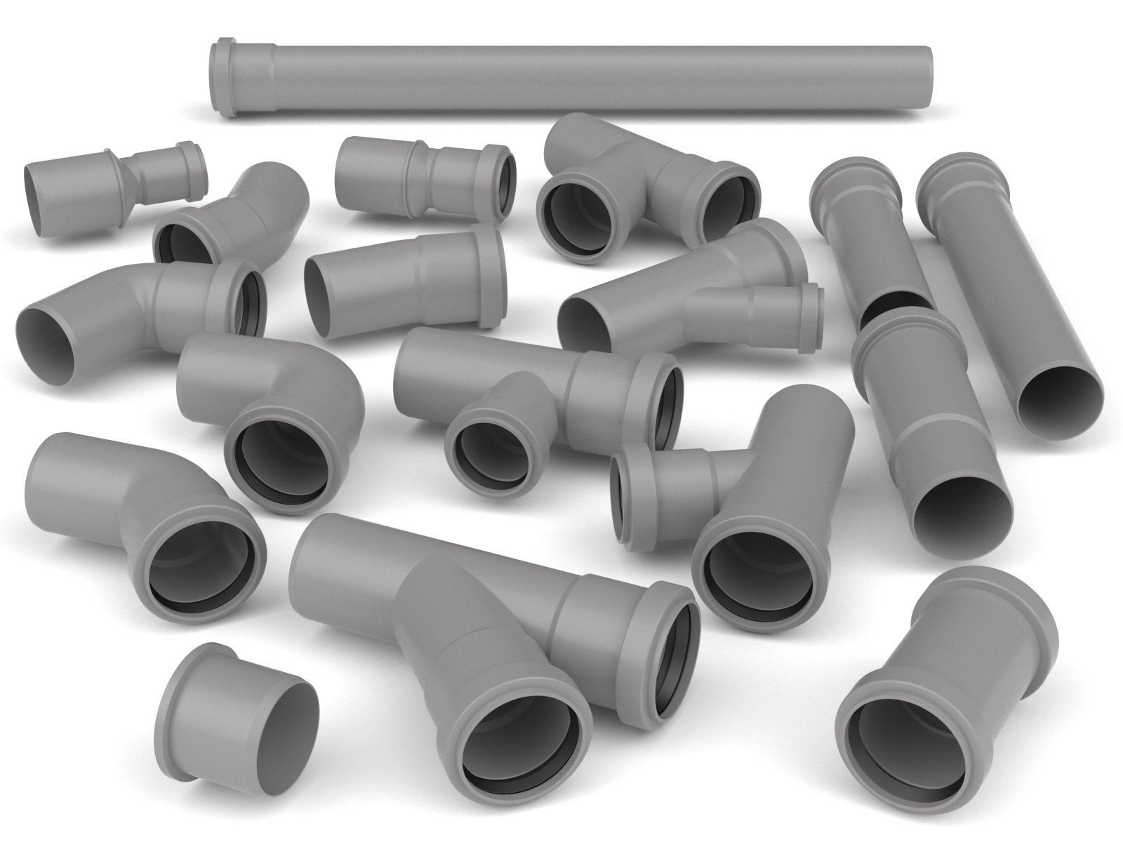 Sewer pipes vol 02 3D model | CGTrader